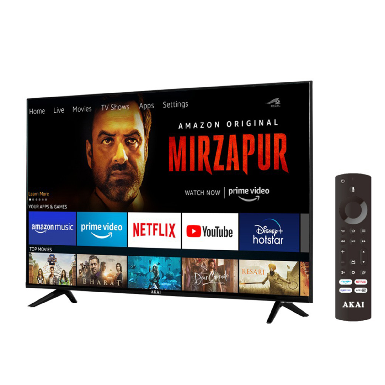 Akai Amazon Fire TV Edition Smart LED TV Series Launched In India Akai Amazon Fire TV Edition Smart LED TV Series Launched In India