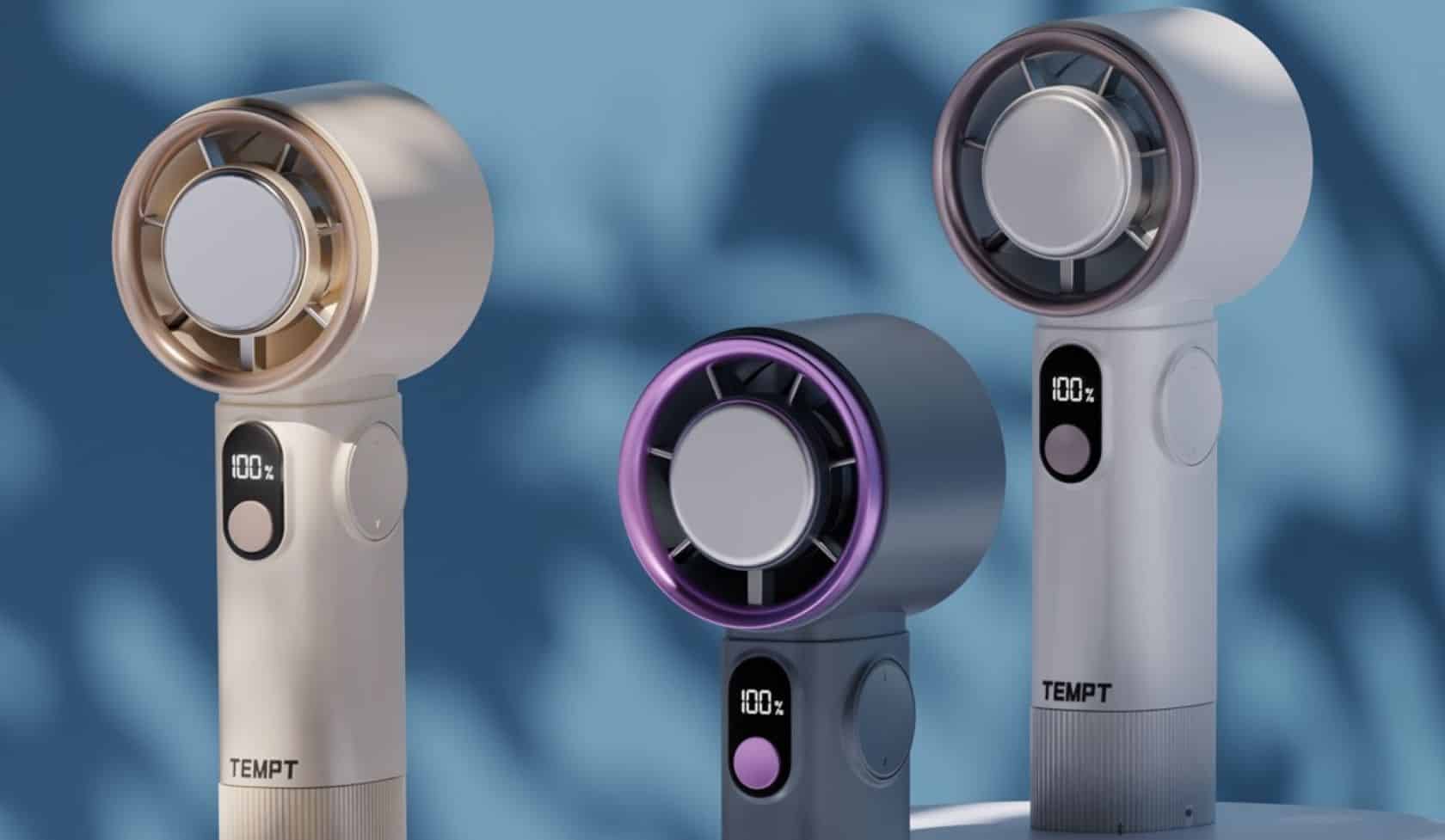 TEMPT launches ICY portable fan with semiconductor cooling technology ...